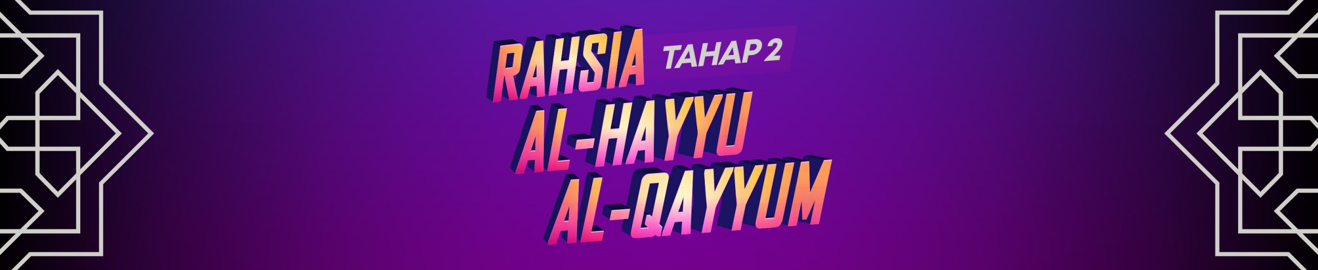 RAHSIA AL-HAYYUN AL-QAYYUM – Video Amalan Bengkel Rezeki